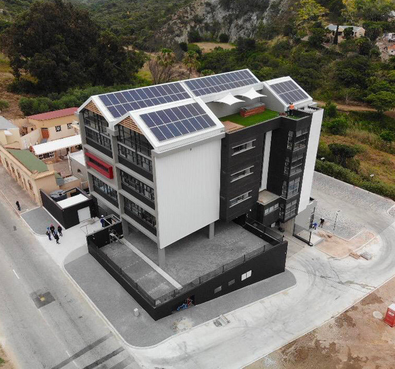 Top solar technology used for Algoa FM green building – Rubicon UK